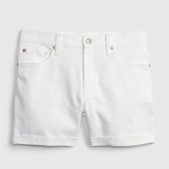 GAP | Shorts | Gap 5 Mid Rise Girlfriend Denim Shorts With Washwell ...